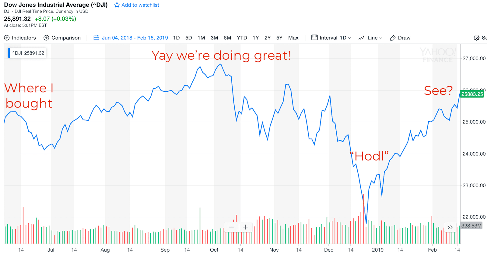 The Stock Market Always Rebounds