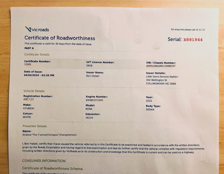 How to Register a Vehicle in Victoria — Explained