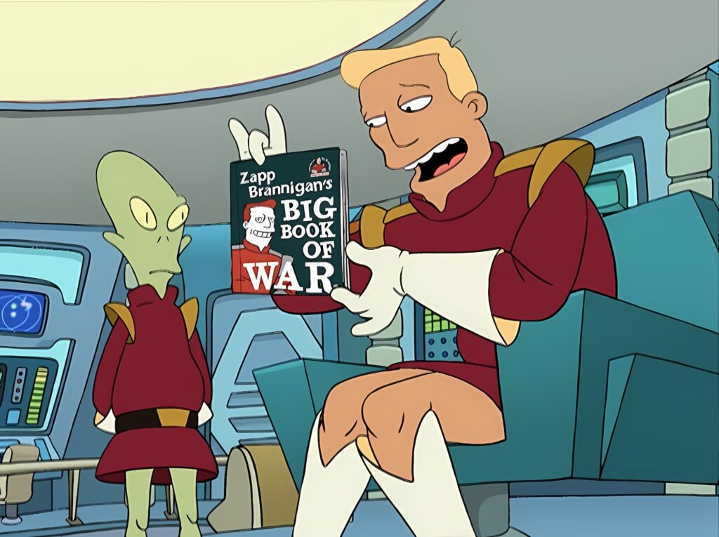 Zap Brannigan's Big Book of War - HOOSHMAND.NET
